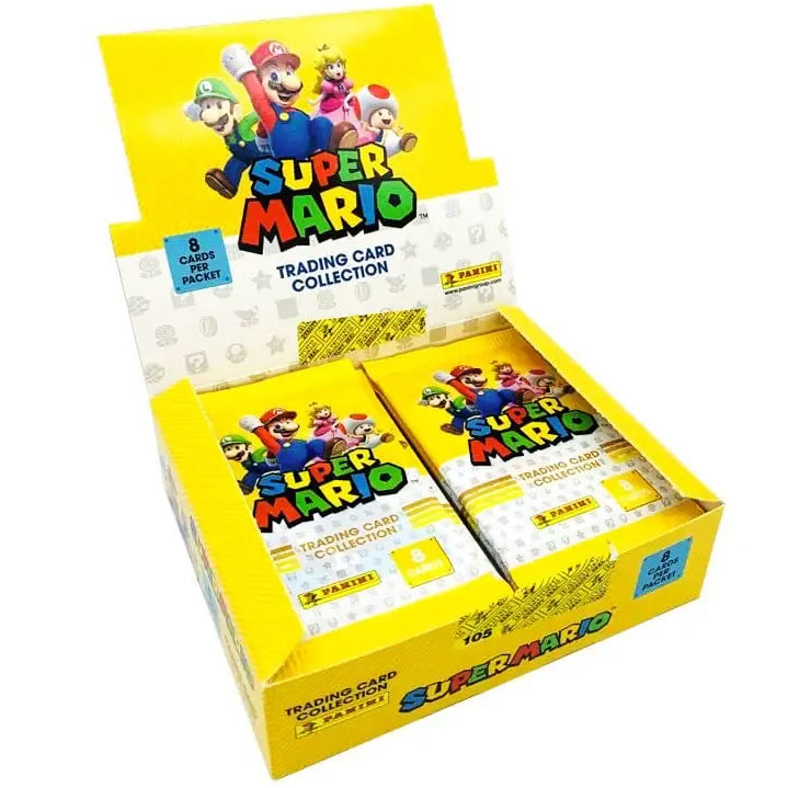 Super Mario Trading Card Collection Booster Box – Chase Collectables